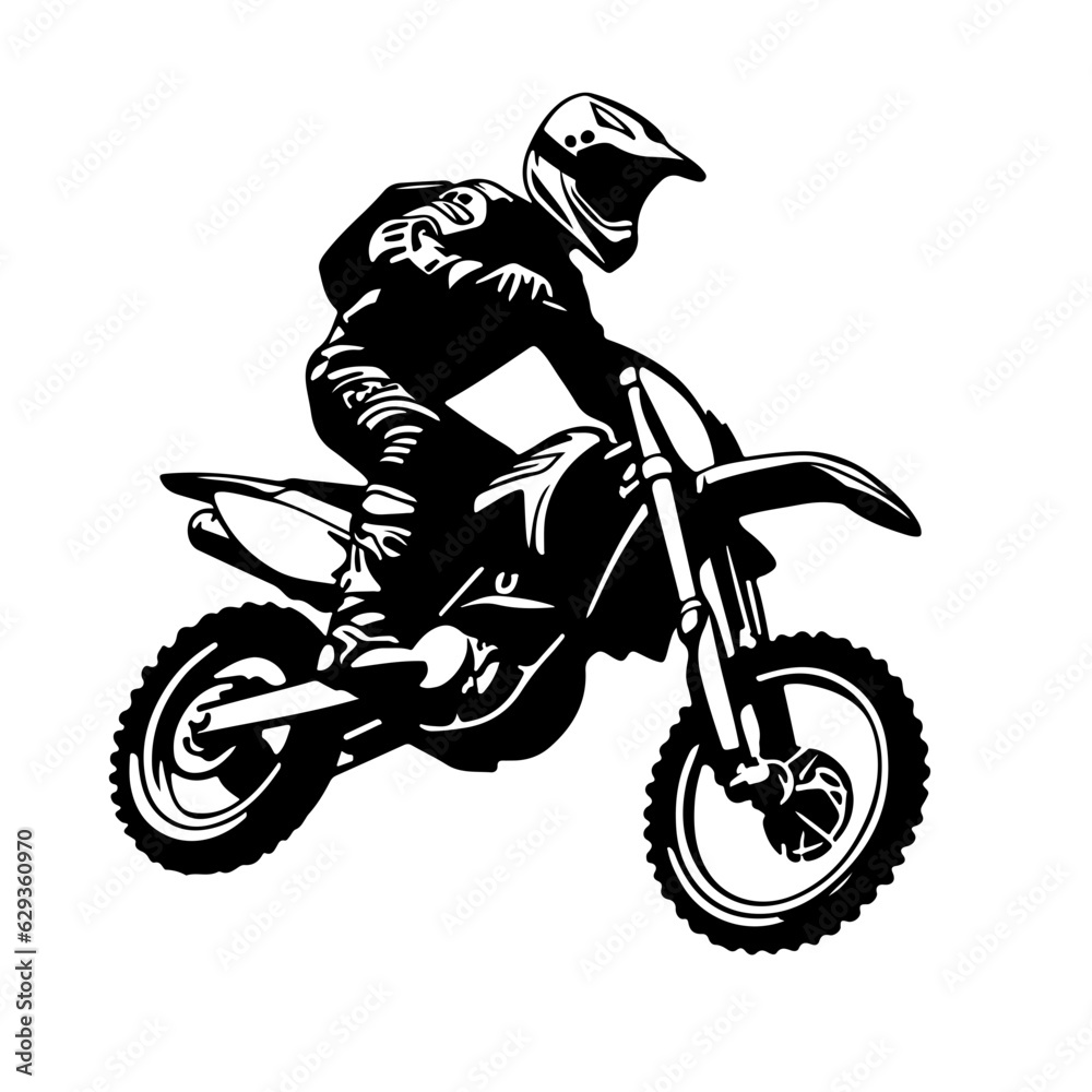 Vecteur Stock Dirt bike svg, motocross rider SVG, motocross svg ...
