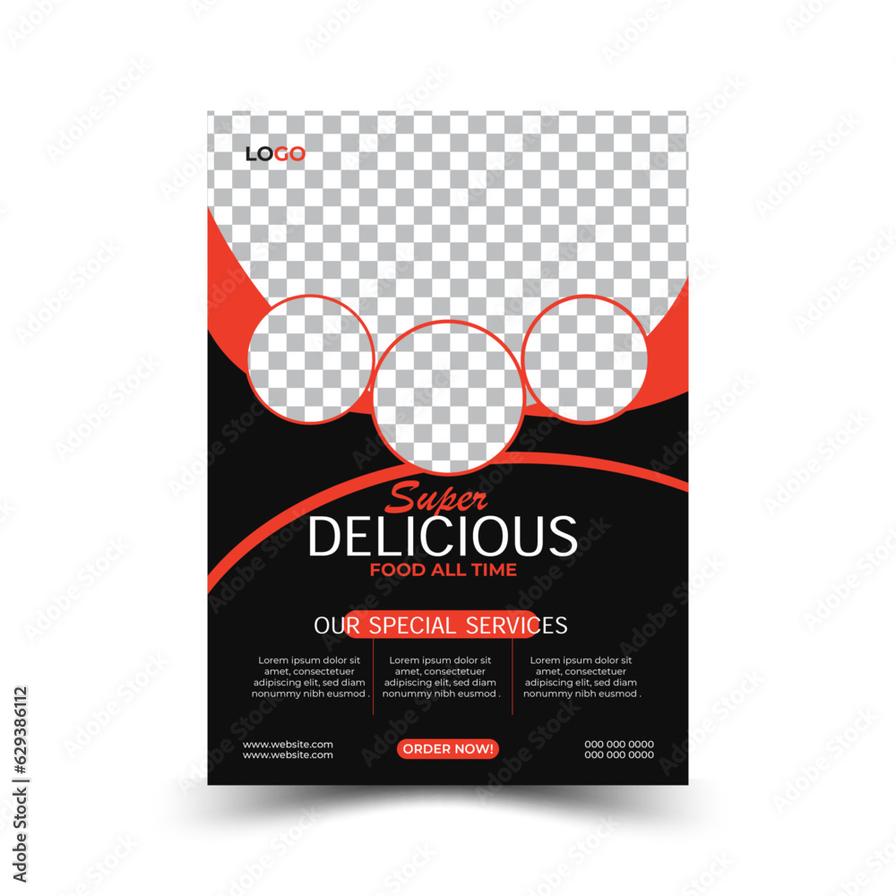 Flyer design with modern and minimalist style.perfect for creative ...