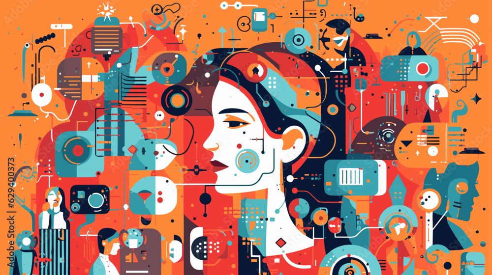 Concept vector illustration of LLM (Large Language Models). Stock ...