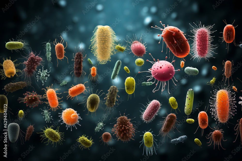 Bacteria, microorganisms that can be found in soil, water, and the ...