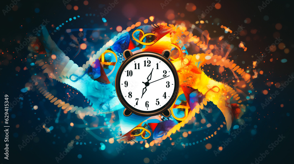 An elegant graphic displays a DNA double helix intertwined with a ...