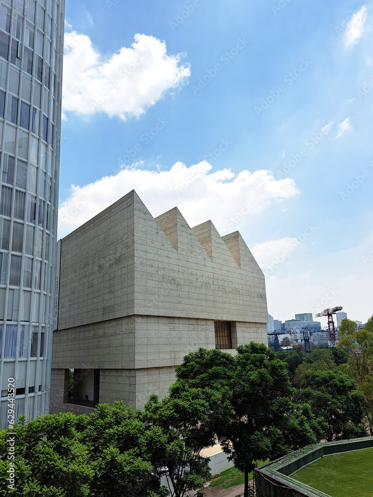 Mexico City, Mexico - July 19, 2023: The Jumex Museum is the main ...