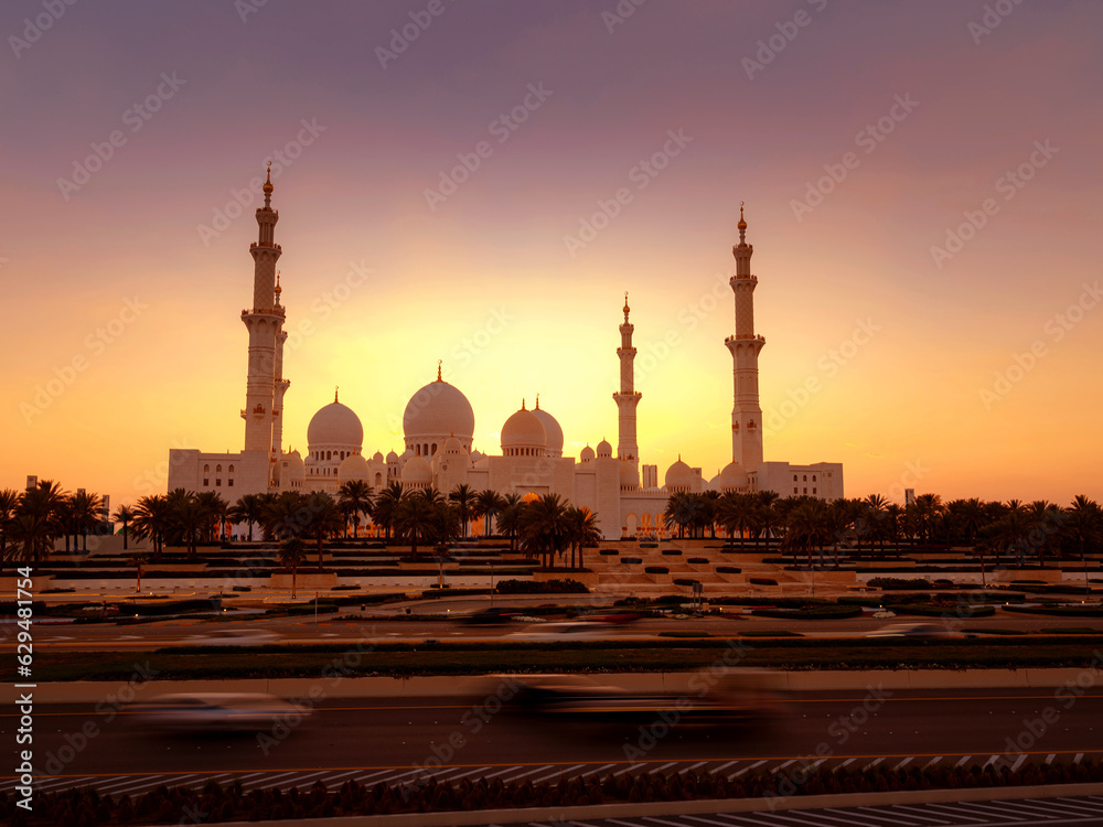 20 March 2023, Abu Dhabi, UAE: Sheikh Zayed Mosque largest mosque of ...