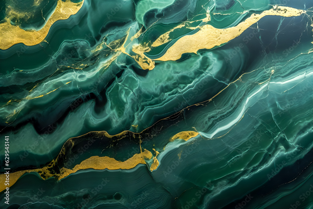 Natural dark green and Gold marble texture for skin tile wallpaper ...