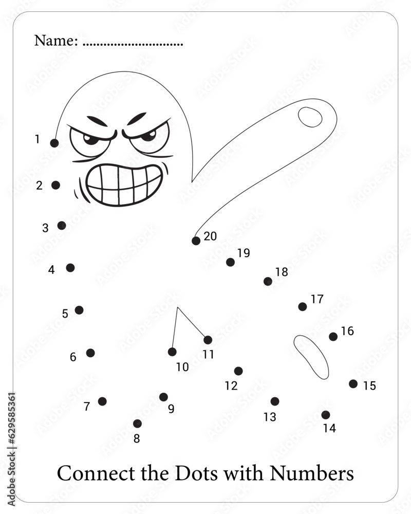 Cute Alphabet Dot To Dot Connect, Coloring Pages for kids, Activity ...