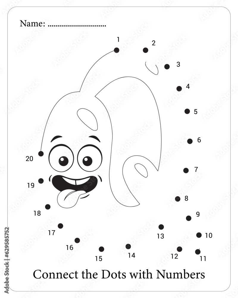 Cute Alphabet Dot To Dot Connect, Coloring Pages for kids, Activity ...