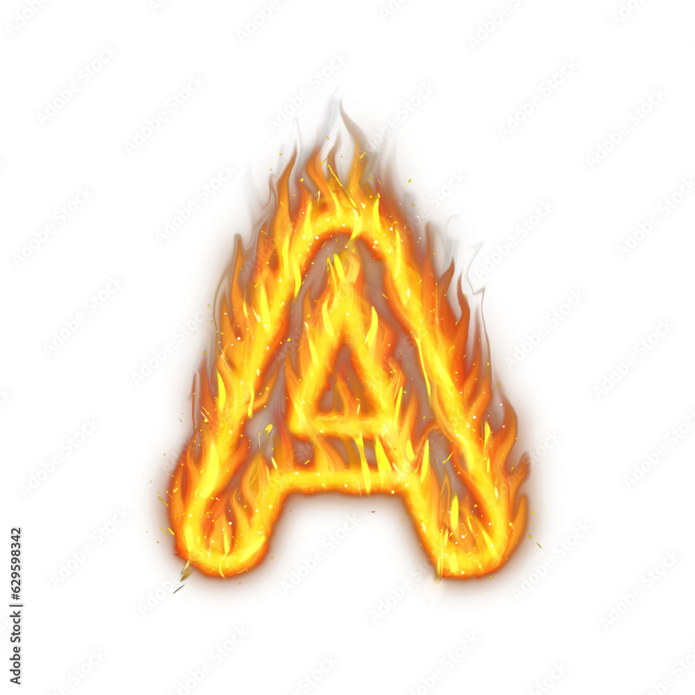 Fire alphabet letters png, Fire alphabet text effect png, Alphabet ...