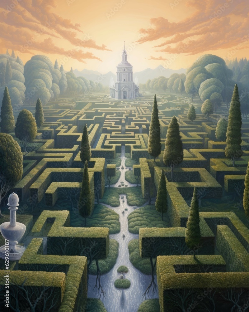 dawn over the labyrinth: an exploration of the concentric maze, the ...
