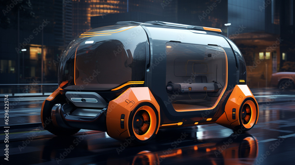 Unmanned autonomous cargo transportation. An autonomous, electric, self ...