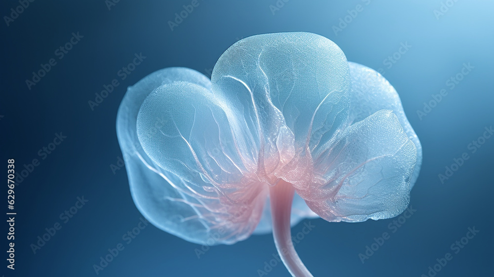 Artificial generated bubble bionic natural tissue 3d printed structure ...