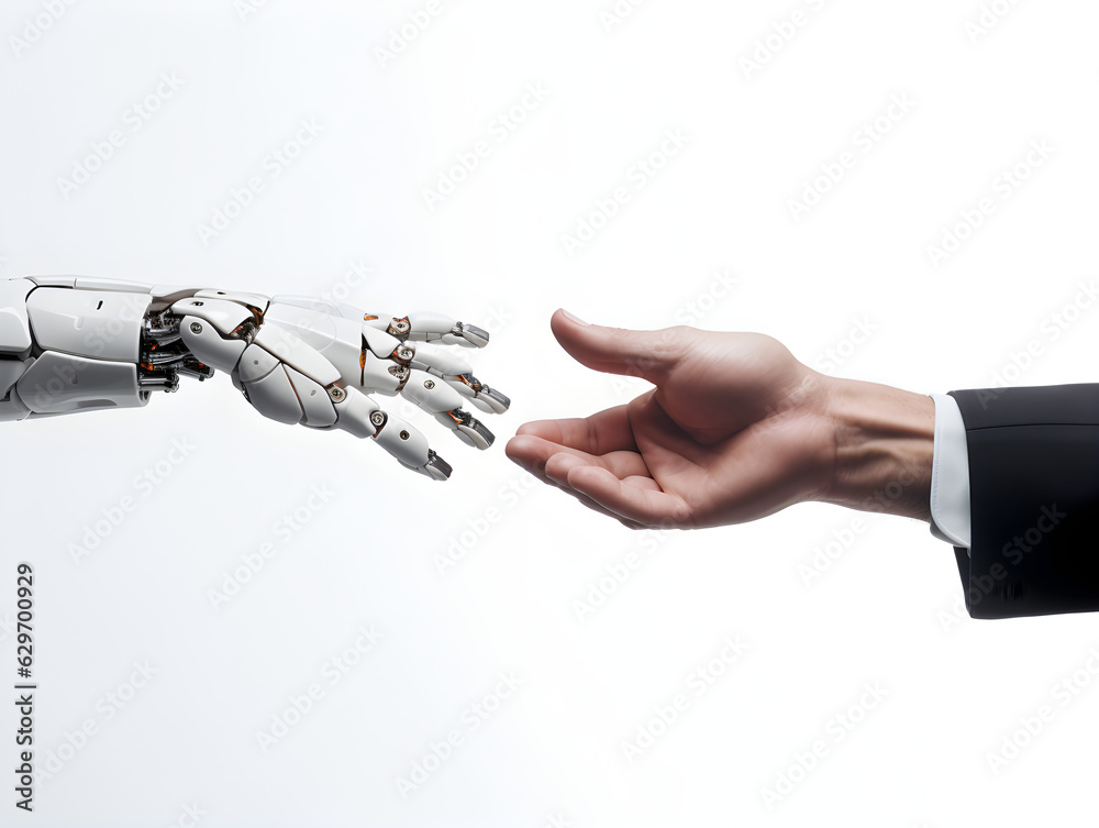 Artificial Intelligence vs Human Arm, The competition of Man vs AI ...