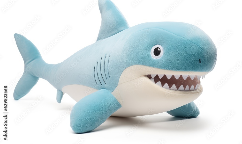 With its plushy body and gentle demeanor, the shark toy quickly became ...