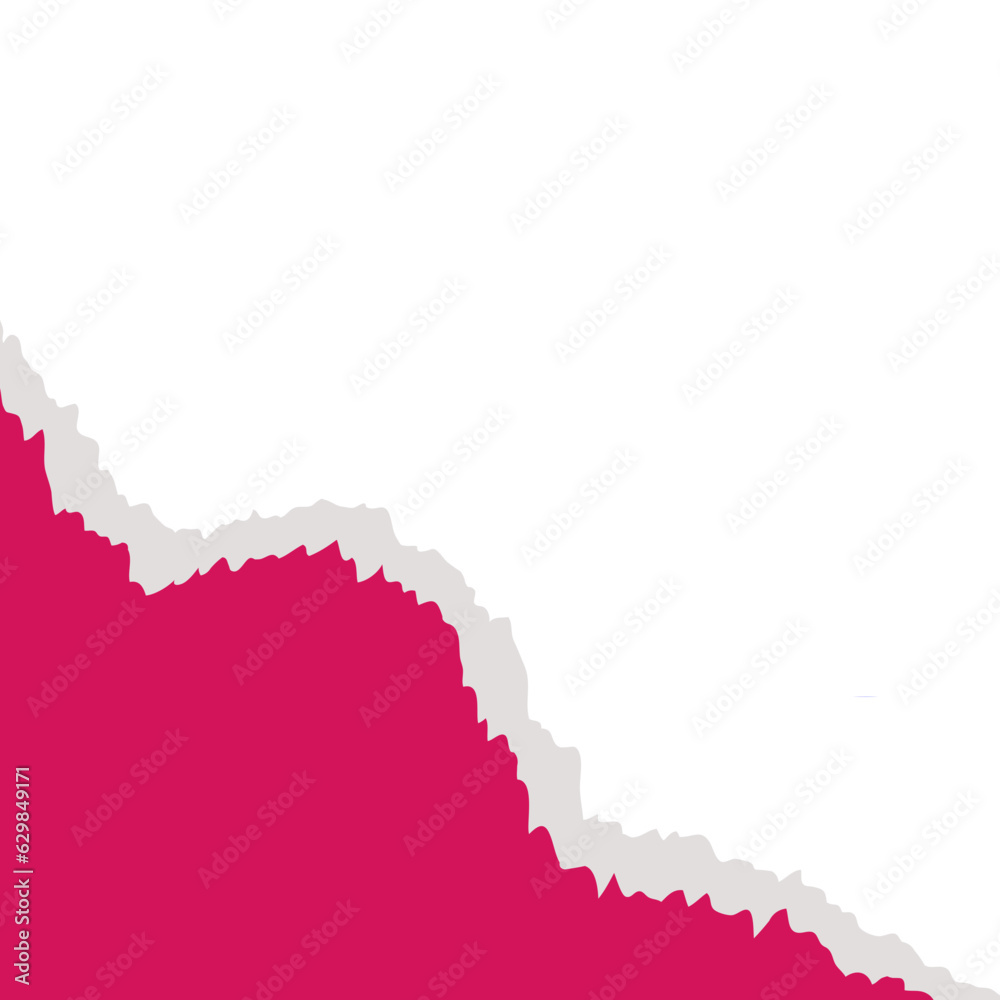 Torn Paper Corner Stock Vector | Adobe Stock