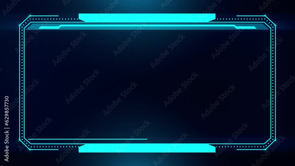 Futuristic HUD video frame Digital technology plexus lines background ...