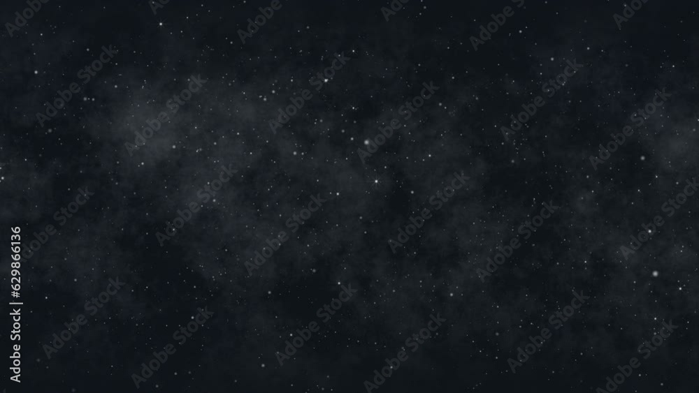 4K 3D Animation of flying through glowing nebulae and stars Space ...