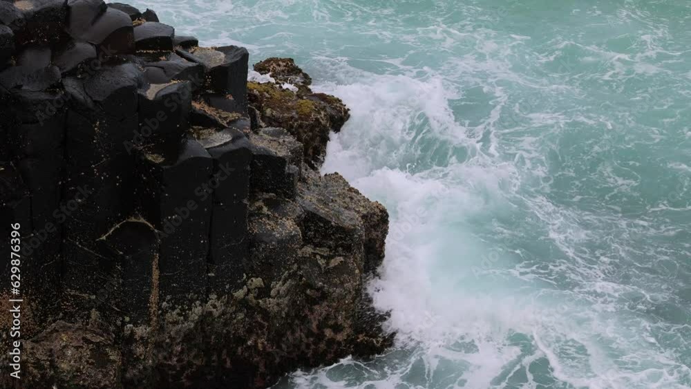 Fingal Head Causeway, rock formations, and the beautiful coastal ...