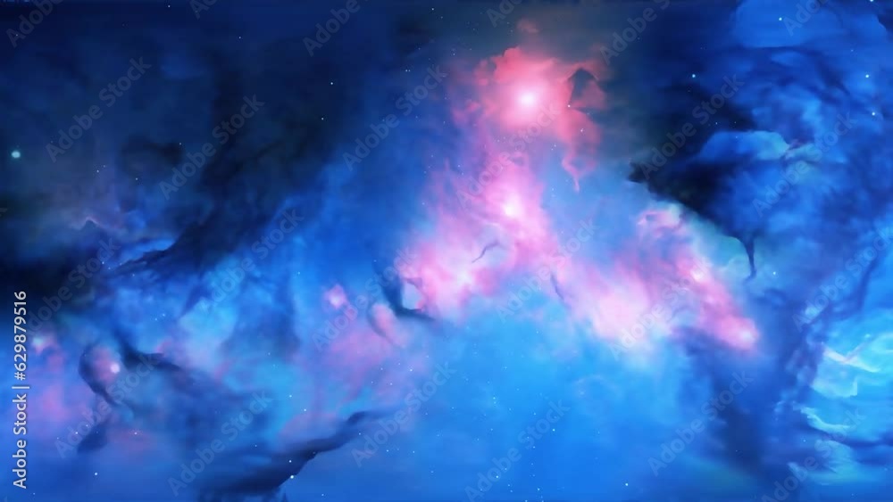 Flying In Orion Nebula 4K is motion footage for scientific films and ...
