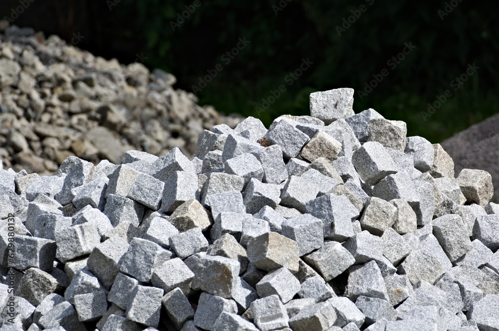 Construction material prepared for building and reconstruction of large ...