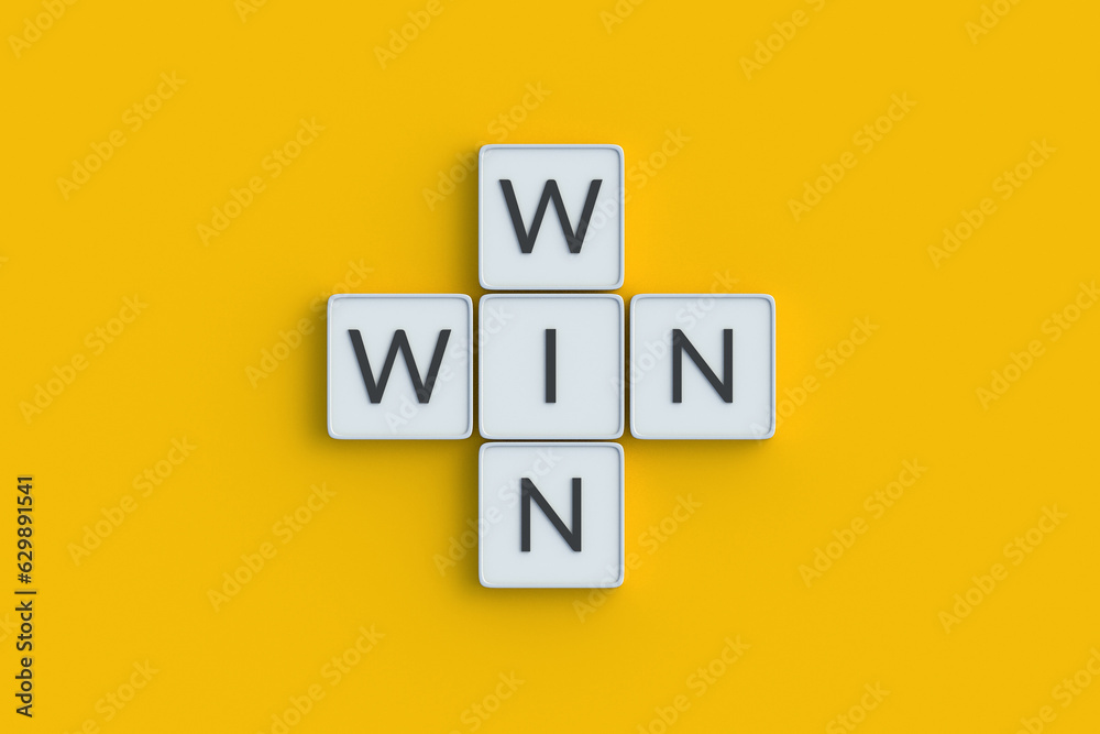 Win win situation concept. Success business strategy. Successful deal ...