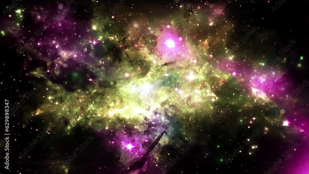 Flying In Orion Nebula 4K is motion footage for scientific films and ...