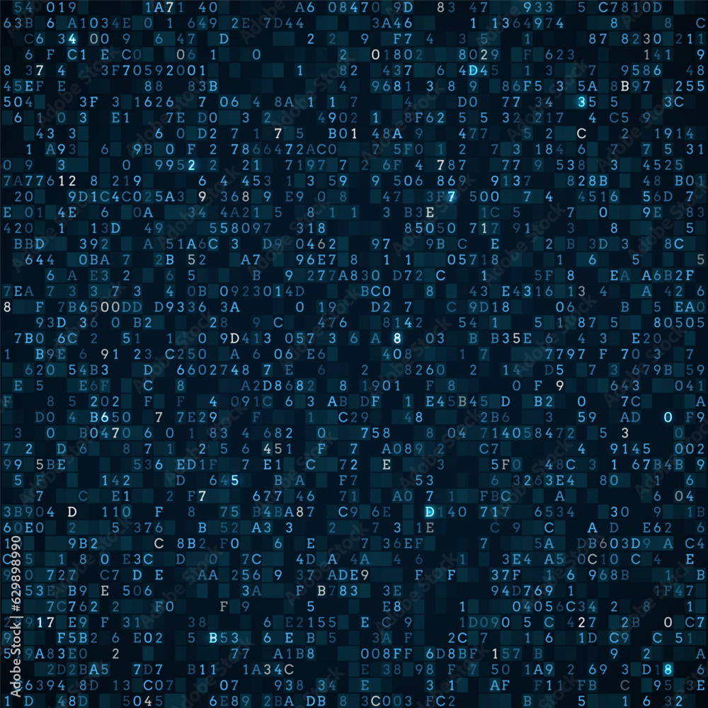 Programming Computer Code Digital Background Constructed With Different Symbols Abstract