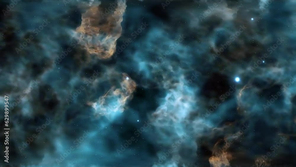 Flying In Orion Nebula 4K is motion footage for scientific films and ...