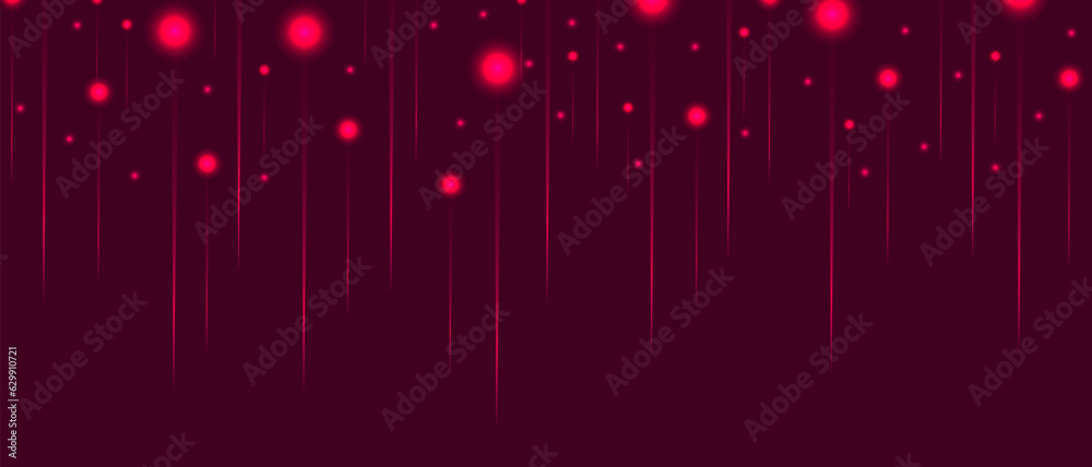 Design of Premium Award background with Falling Pink girl particle and ...