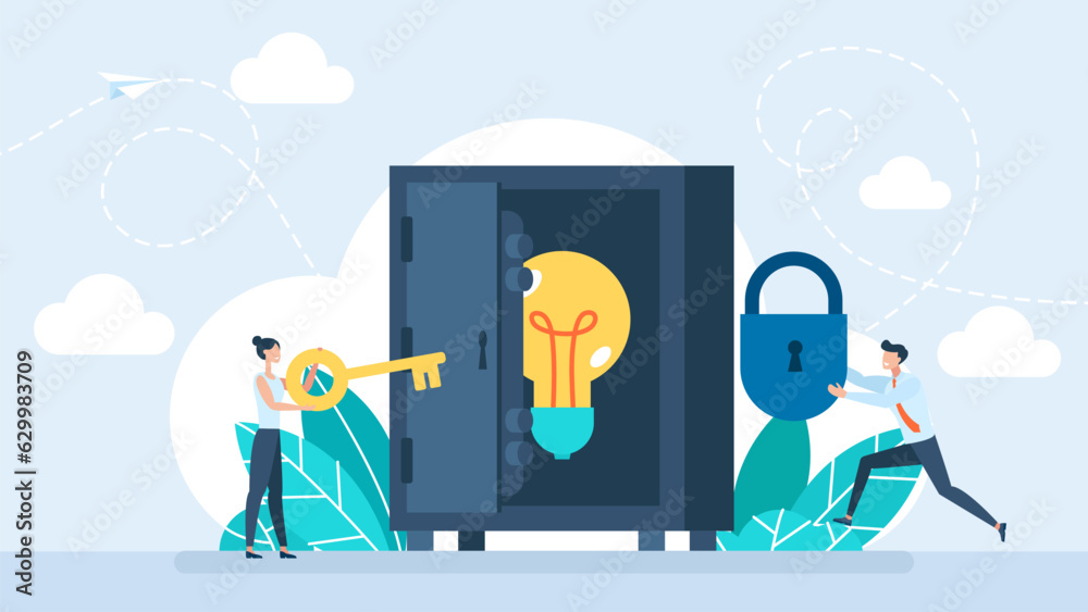 Protection your idea. Copyright, intellectual property. Legislation ...