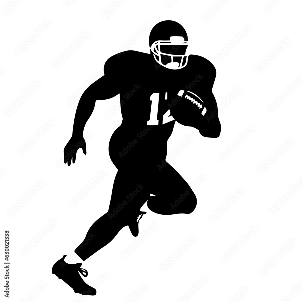 football player svg, Football name svg, football svg, football team svg ...