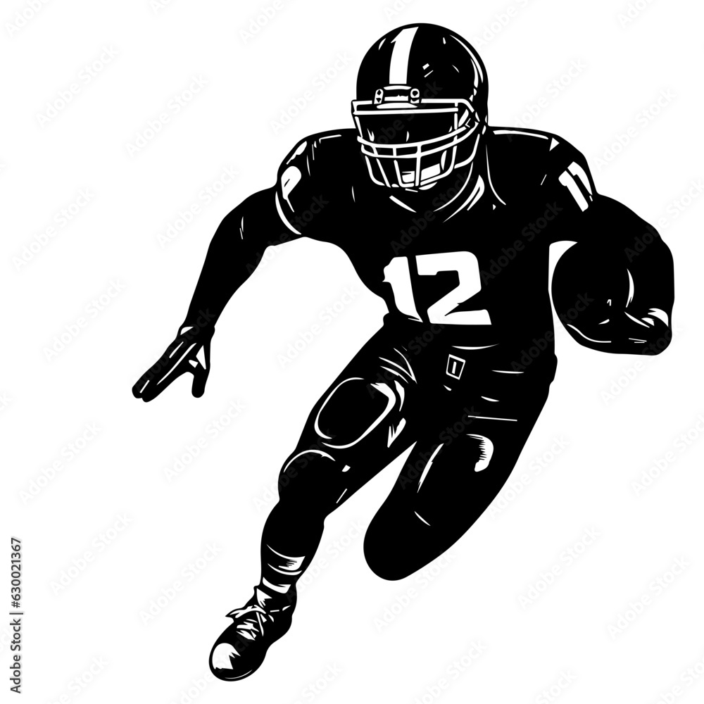 football player svg, Football name svg, football svg, football team svg ...