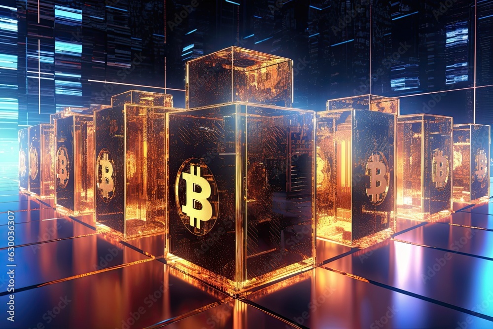 Bitcoin shines with colorful cryptography, a mesmerizing spectacle to ...
