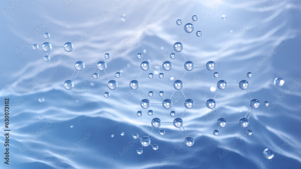 remifentanil molecular structure, 3d model molecule, opiate agonists ...