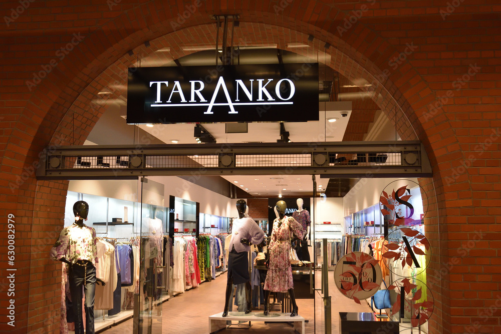 Taranko fashion clothing store at the Stary Browar shopping mall ...