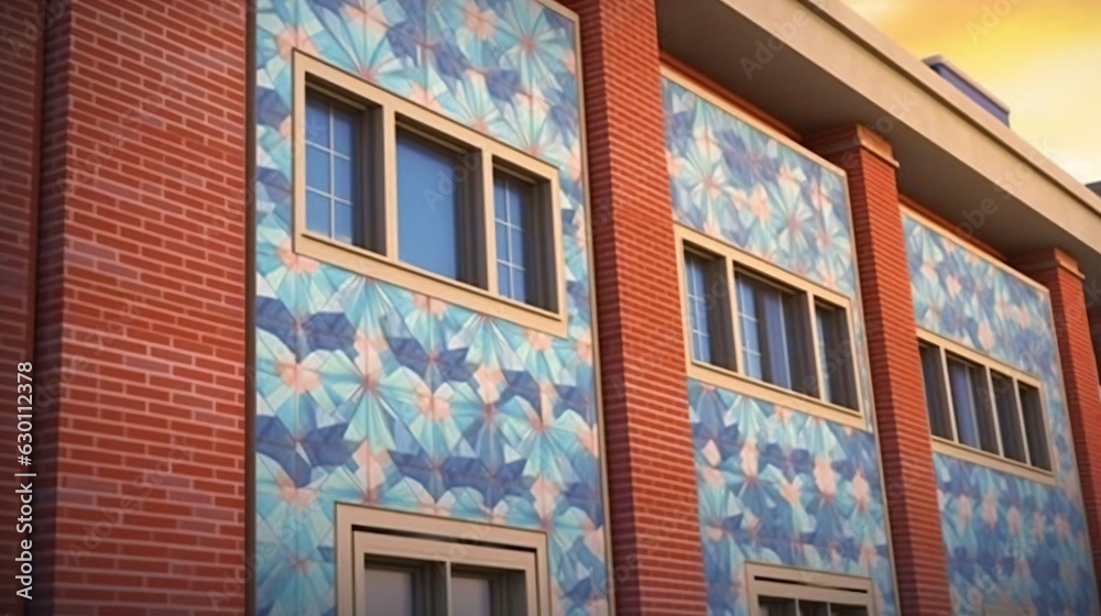 Unique MathInspired Facade with Penrose Tiling Pattern for Building ...