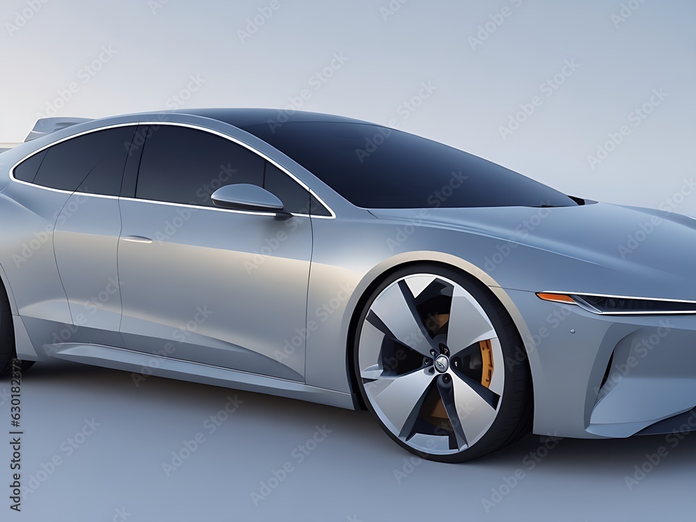 Wallpaper Illustration and background of a beautiful custom car in the ...