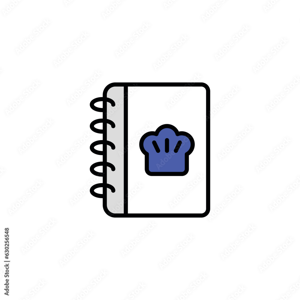 Food Menu icon design with white background stock illustration Stock ...