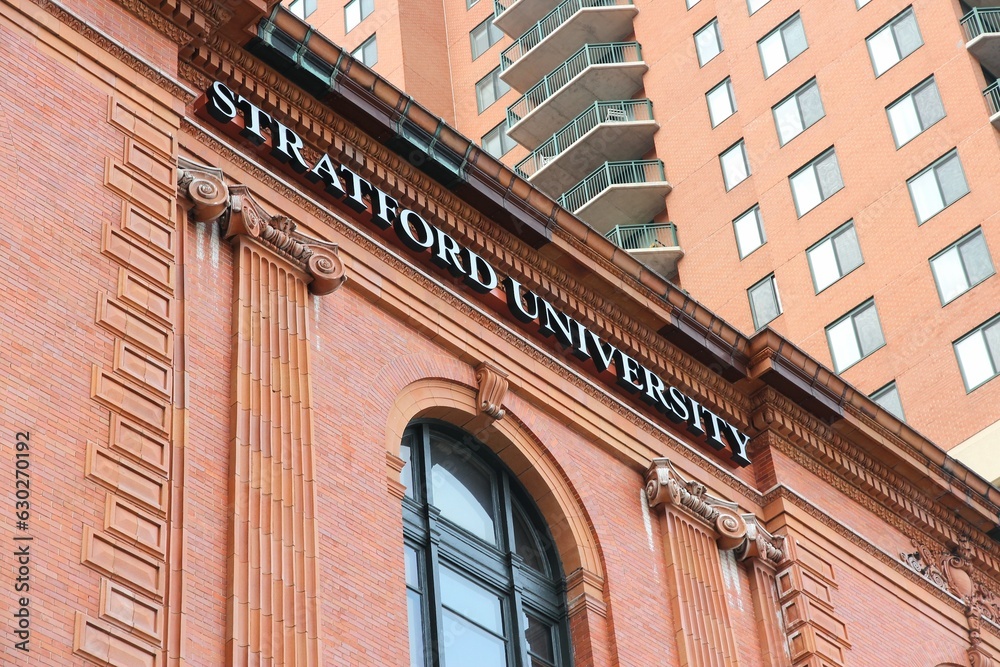 Stratford University in Baltimore, Maryland. Stratford was a private ...