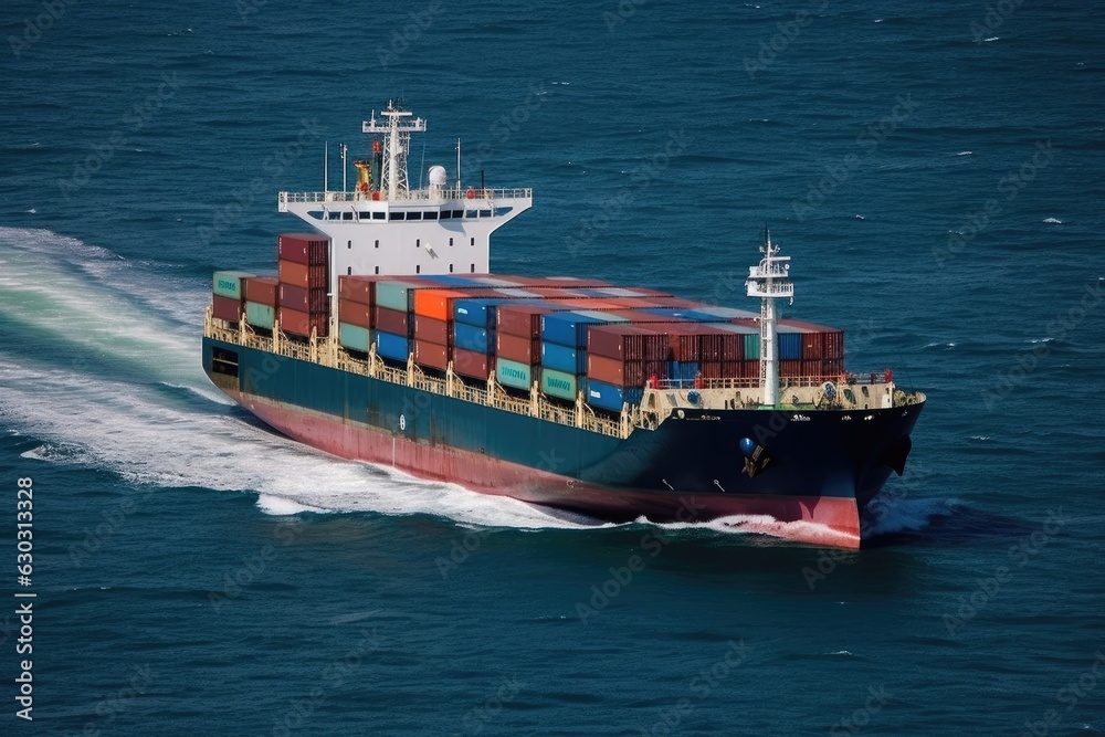 With an example, describe the logistics systems for a cargo ship and a ...