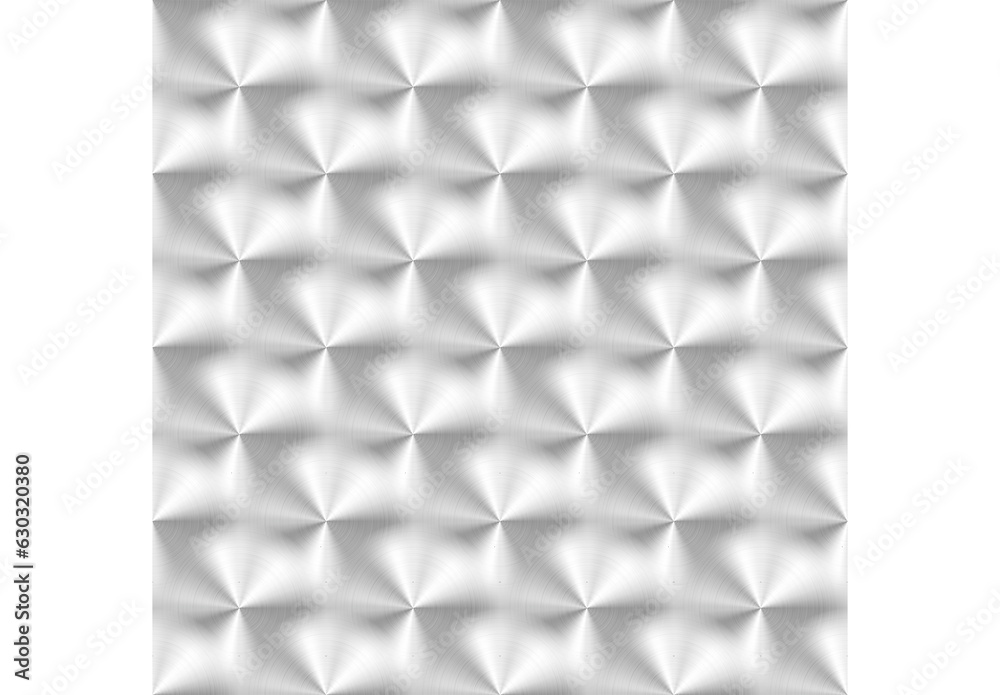 Vector illustration of brushed metal texture with circular pattern ...