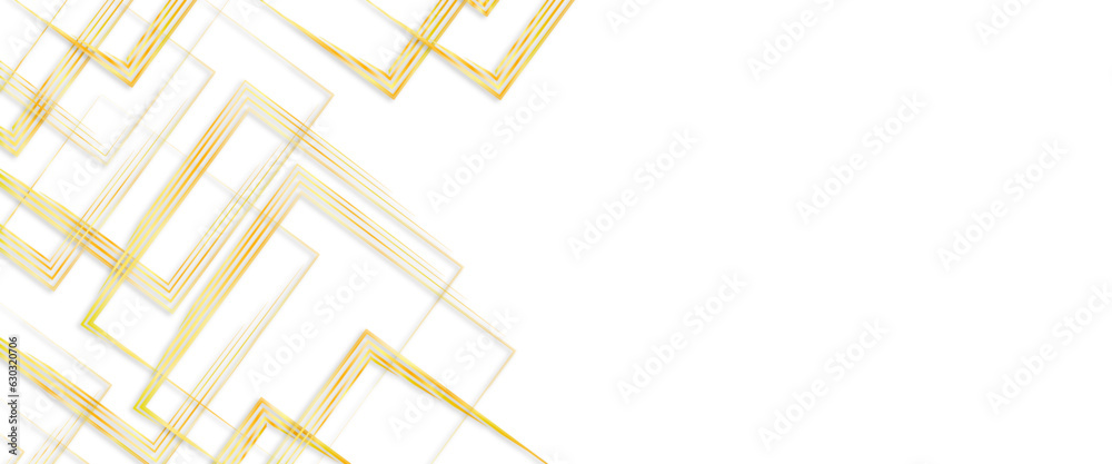 Vektorová grafika „Modern white and gold abstract background, abstract ...