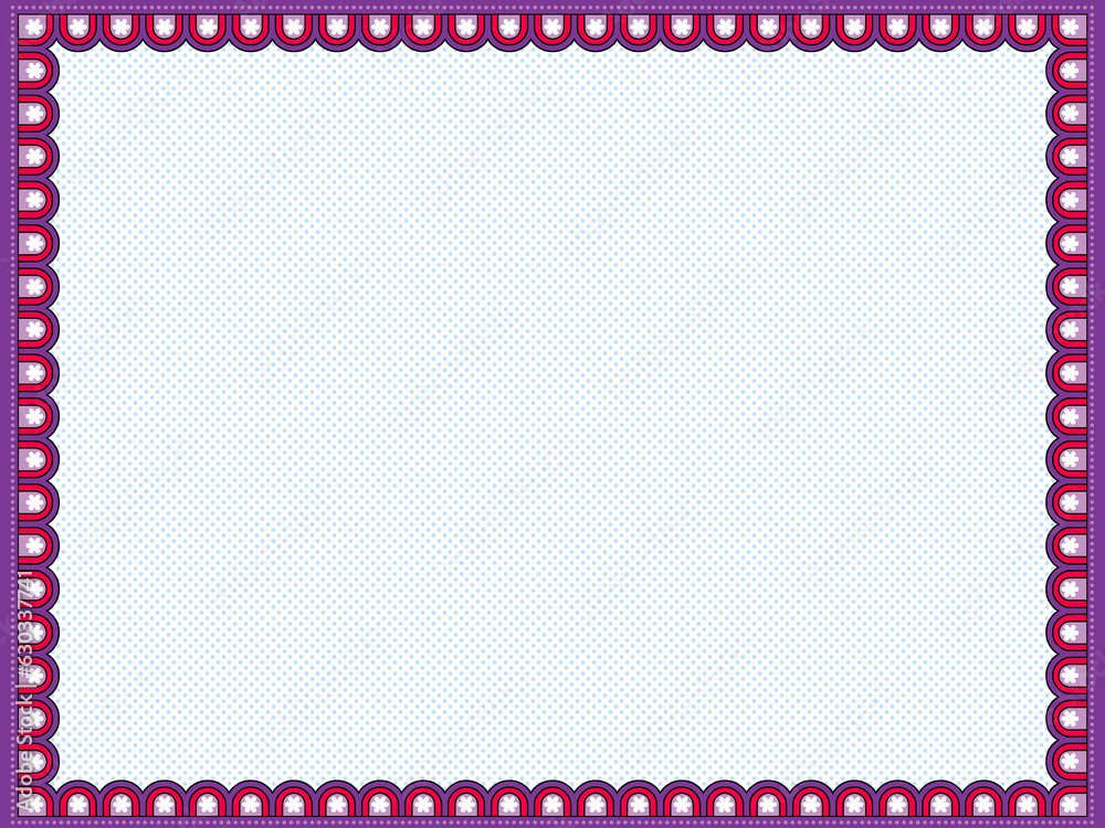 Border graphics for cover design, certificate design, project work ...