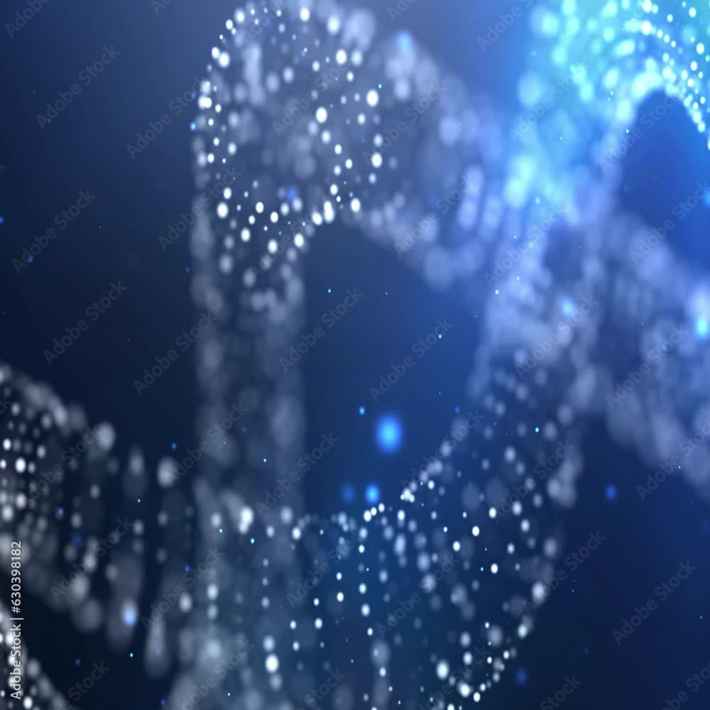 Infinity Twist Background. An infinity symbol crafted from mesmerizing particles Stock Video ...