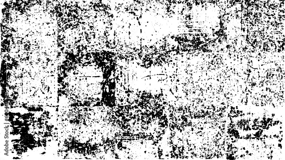 Old grunge black texture. Dark weathered overlay pattern sample on transparent background ...