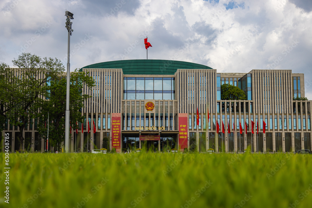 Hanoi, Vietnam - May 28, 2023: Building of the National Assembly of ...