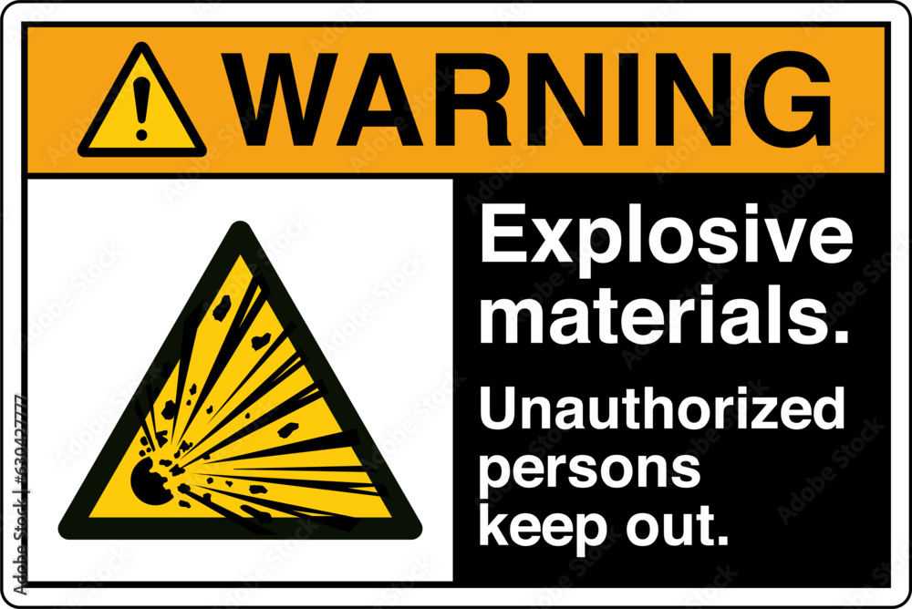 ANSI Z535 Safety Sign Marking Label Symbol Pictogram Standards Warning ...