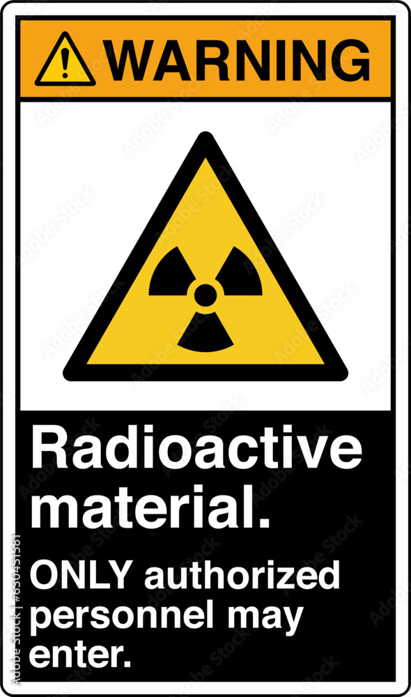 ANSI Z535 Safety Sign Marking Label Symbol Pictogram Standards Warning ...