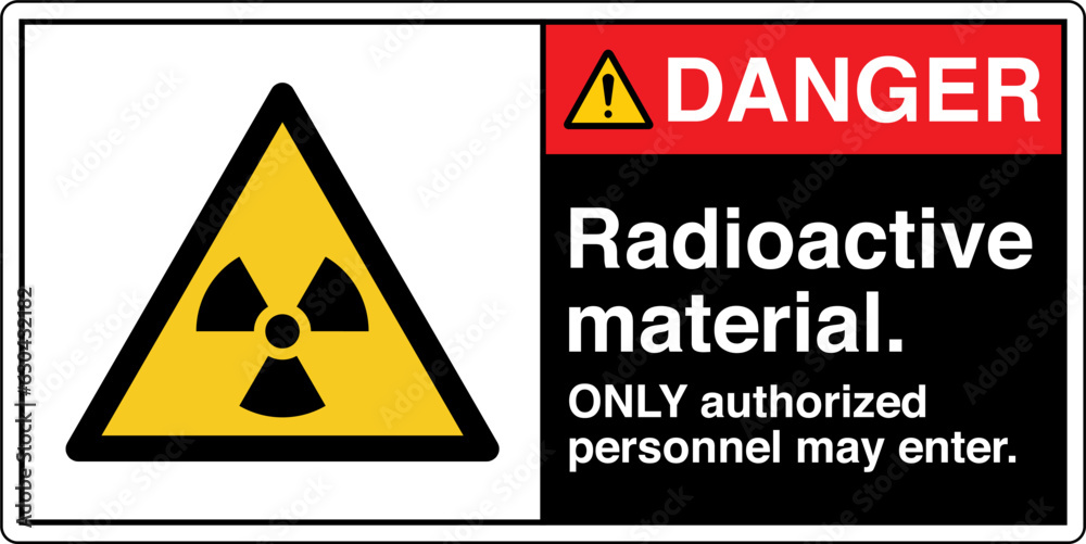 ANSI Z535 Safety Sign Marking Label Symbol Pictogram Standards Danger ...