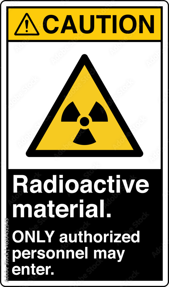 ANSI Z535 Safety Sign Marking Label Symbol Pictogram Standards Caution ...