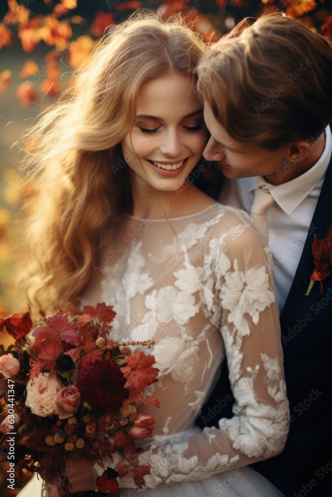 male/female woman/man model/couple in love in magazine editorial ...