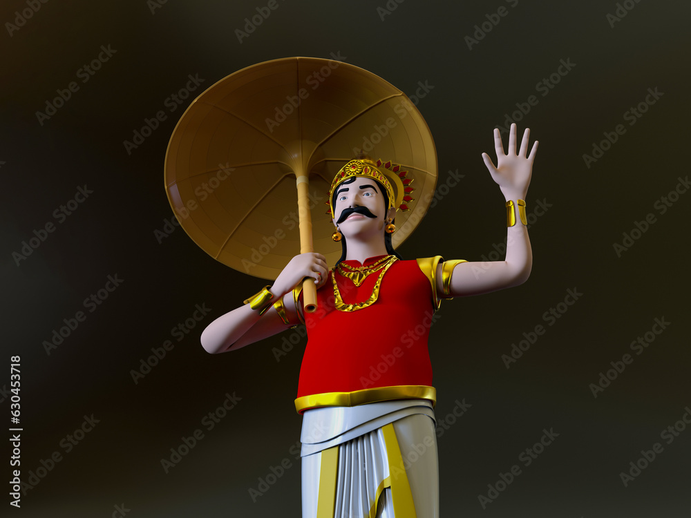 The legend of King Mahabali Stock Photo | Adobe Stock